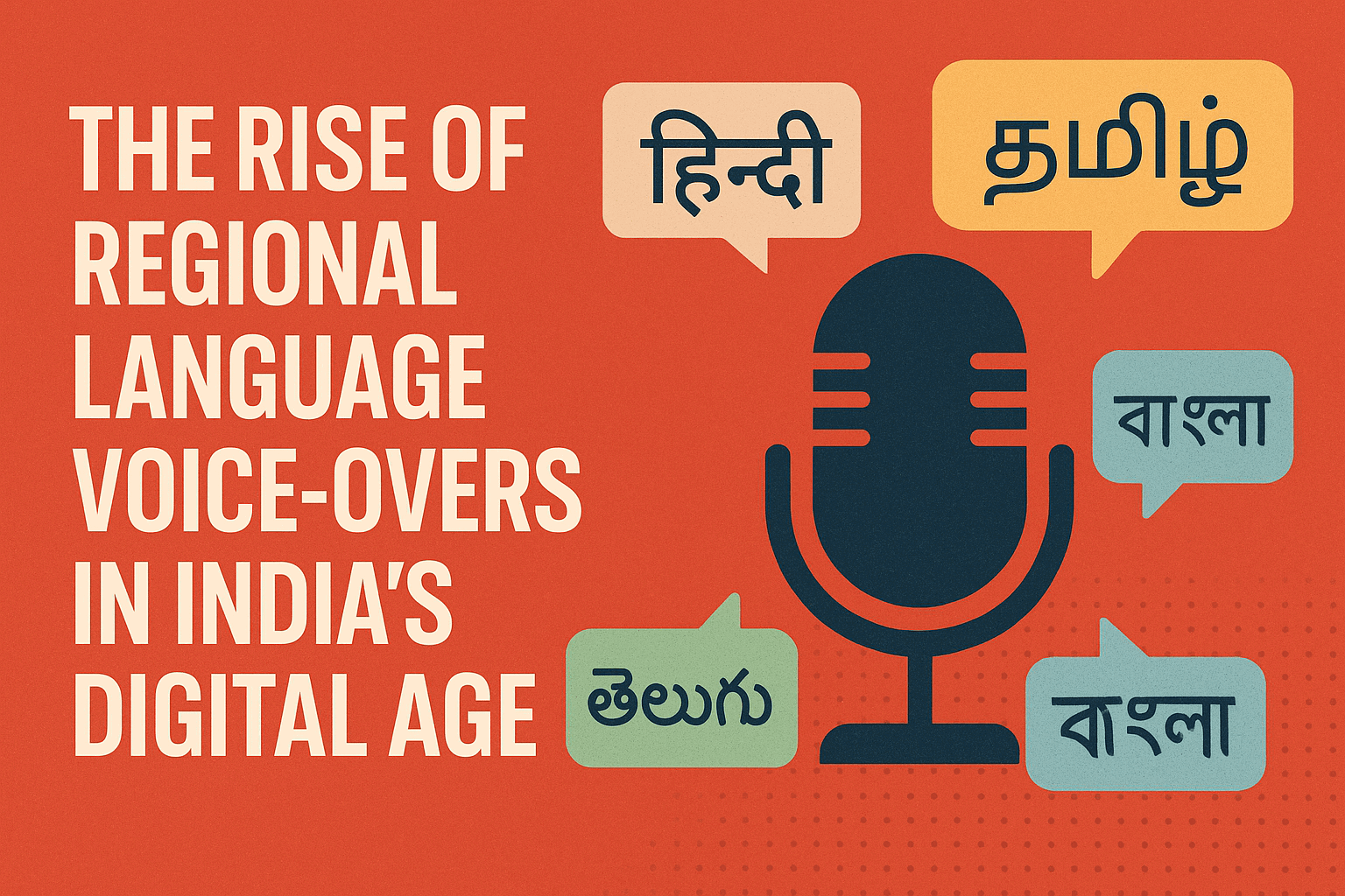 7 Proven Reasons Behind the Demand of Regional Language Voice-Overs in ...