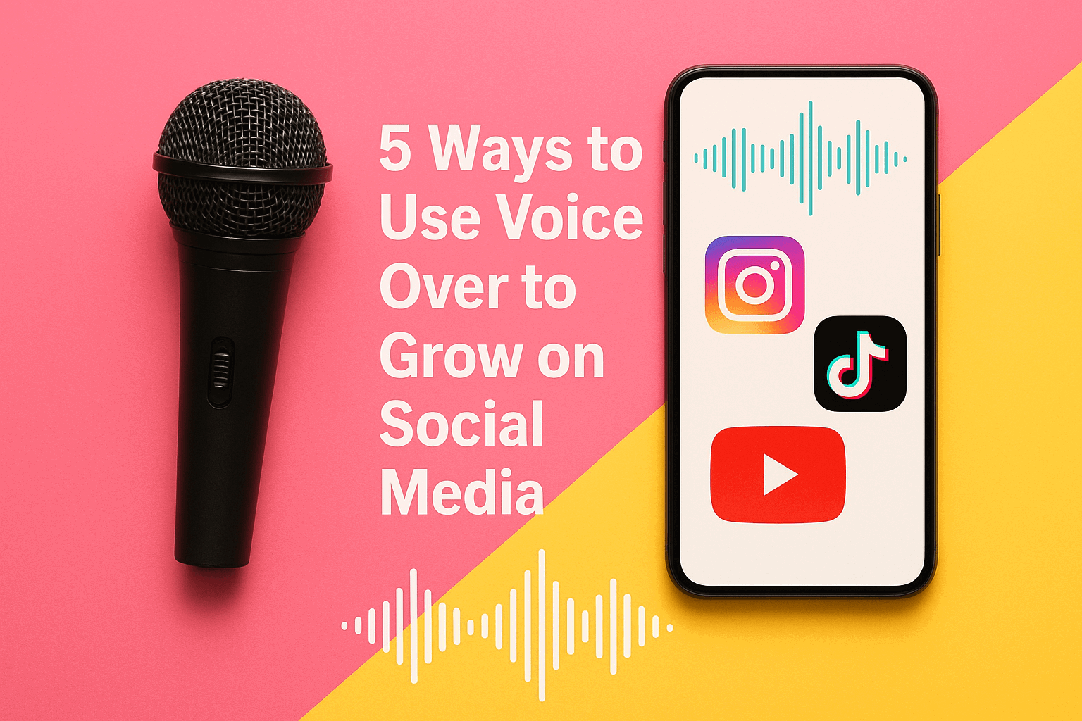 5 ways to use voice-overs for social media growth - Voice Country